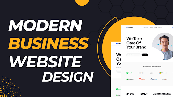 Design a clean and responsive business website by Ayodejialakija | Fiverr