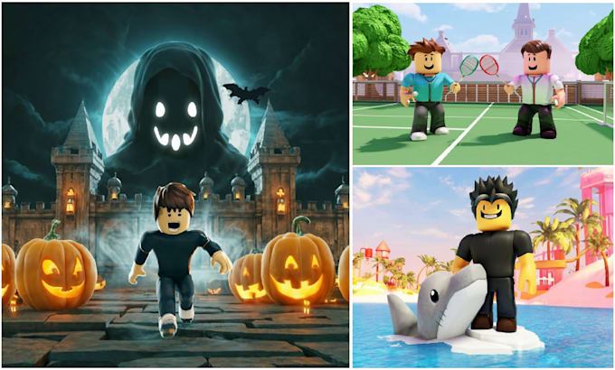 Design viral roblox thumbnail or cartoon in 4 hours by Taqi01 | Fiverr