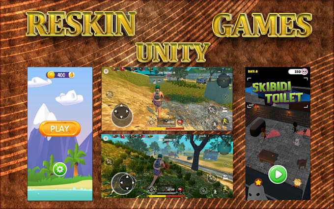 Reskin and develop unity android 2d or 3d games by Haroonbutt1212 | Fiverr