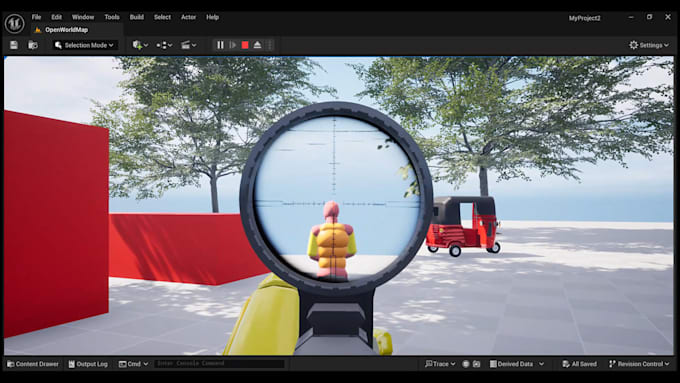 Create unreal engine fps animations, weapon animation, scope by Rashmika_1 | Fiverr