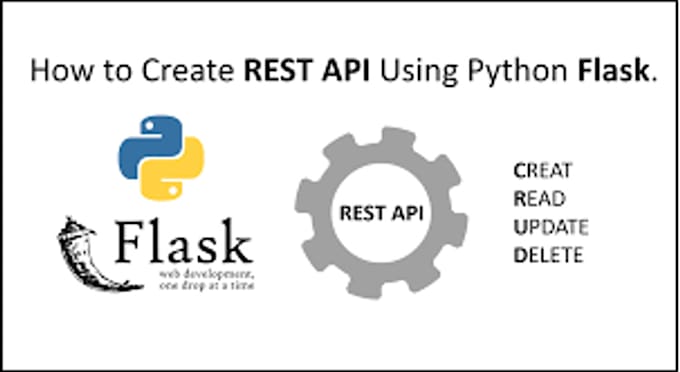 Create a crud rest api for you in python using flask by Barmanjii | Fiverr