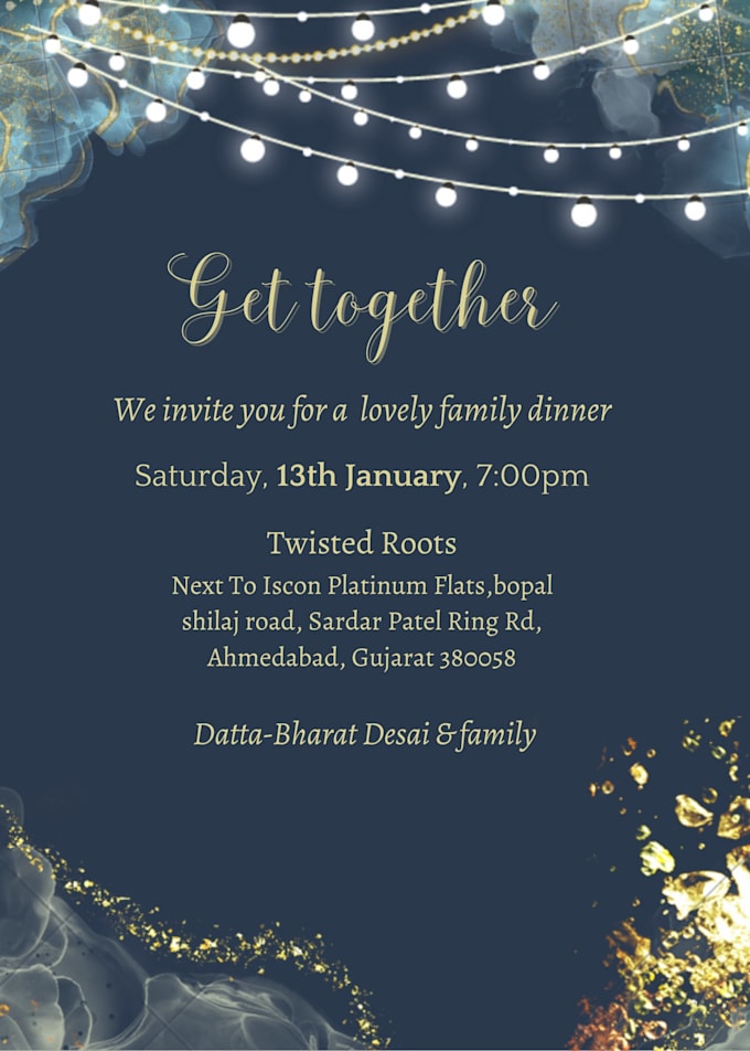 Create invitations and posters using canva by Birvagandhi | Fiverr