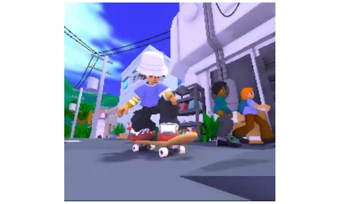 Create retro 3d music animation on ps1 or n64 style low poly retro ...