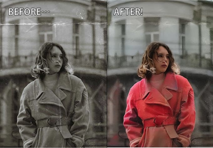Colorize and restore your black and white or old photos by Hisoka6241 ...