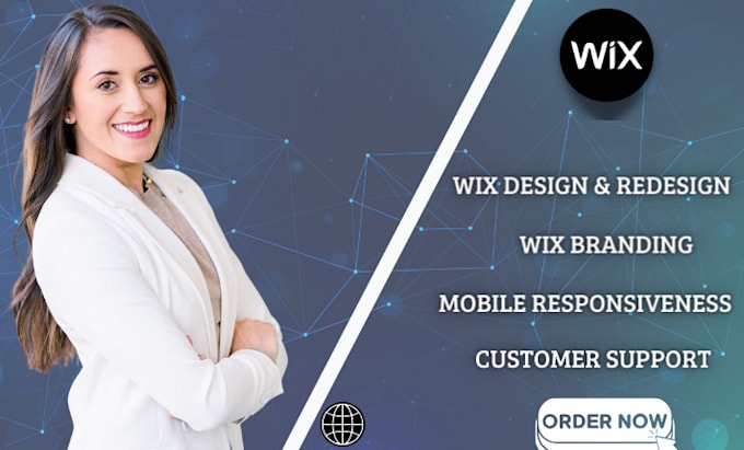 Create dynamic wix website development for you by Euniceglobals | Fiverr