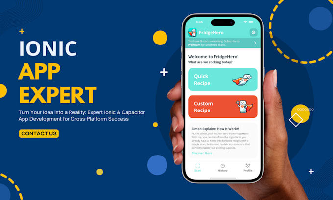Develop custom ionic capacitor hybrid apps for your business by Bit ...