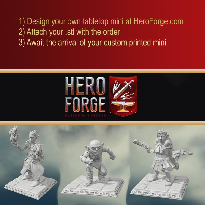 3d resin print hero forge miniatures by Resinprintguy | Fiverr 3d resin print hero forge miniatures by Resinprintguy | Fiverr