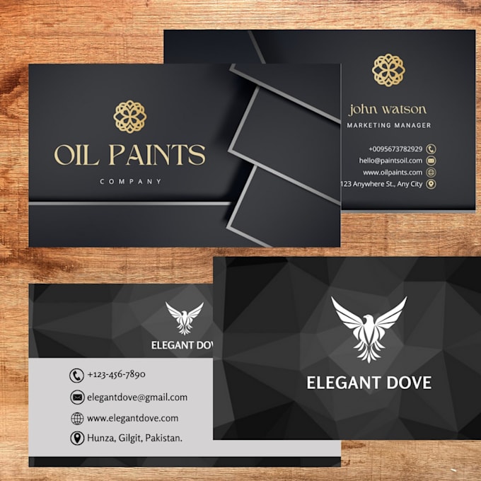 Design business cards and stationary that can satisfy my customers by ...
