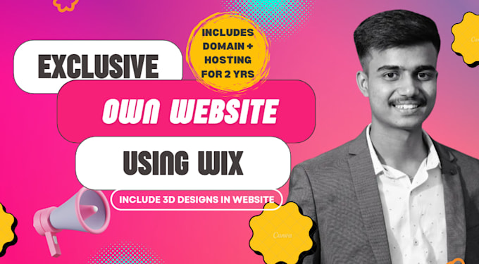 Design and setup your complete website using wix by Adiittyyaa25 | Fiverr