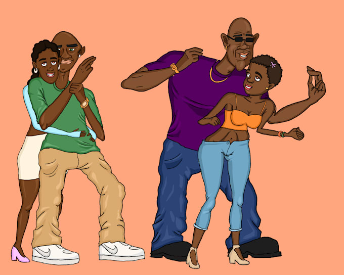 Draw for you a nice funky vibe drawing by Japara55 | Fiverr