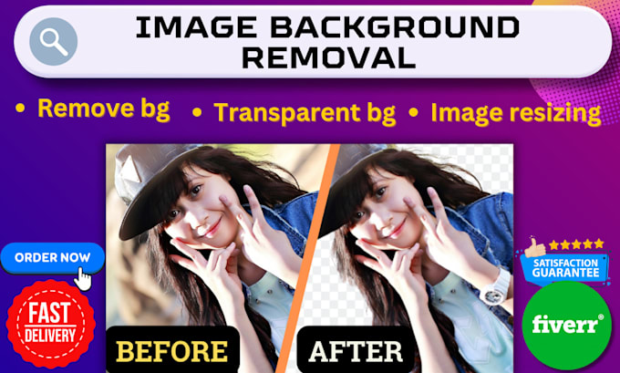 Remove bg, background removal, make white or transparent bg by Shamim ...