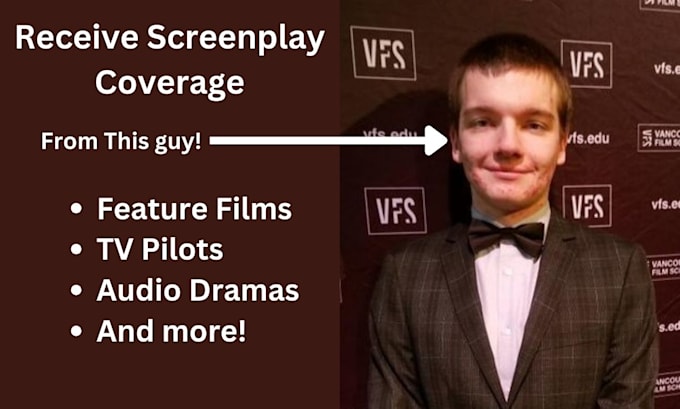 Provide professional notes and coverage for your screenplay by Cmdywzrd ...