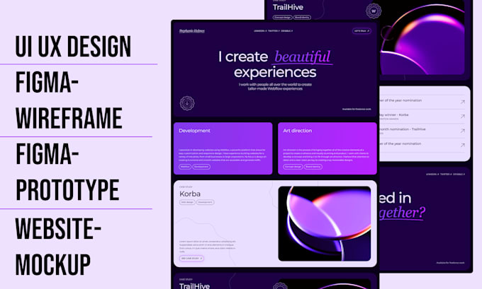 Build figma prototype, figma wireframe, figma ui ux design, website ...