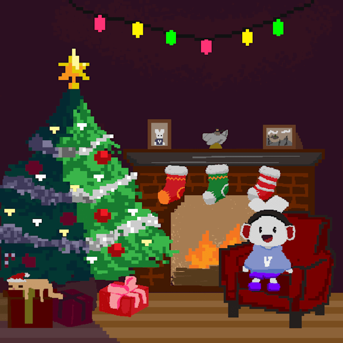 Pixel art animated gif by Senanurdesign | Fiverr