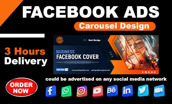 Design premium facebook or instagram carousel ad images by ...
