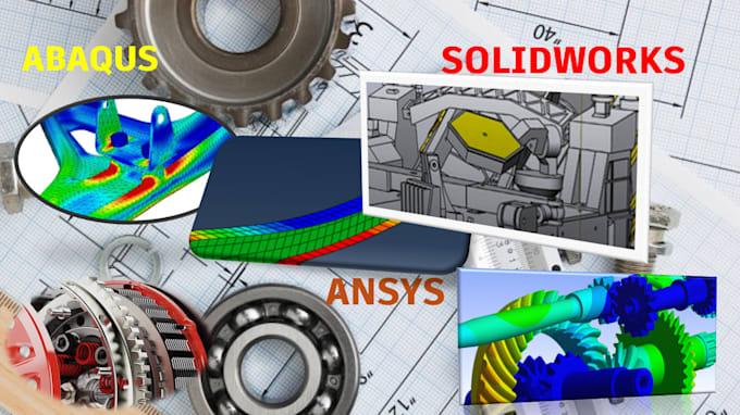 Assist using cad and fem software inventor, abaqus ansys latex python ...