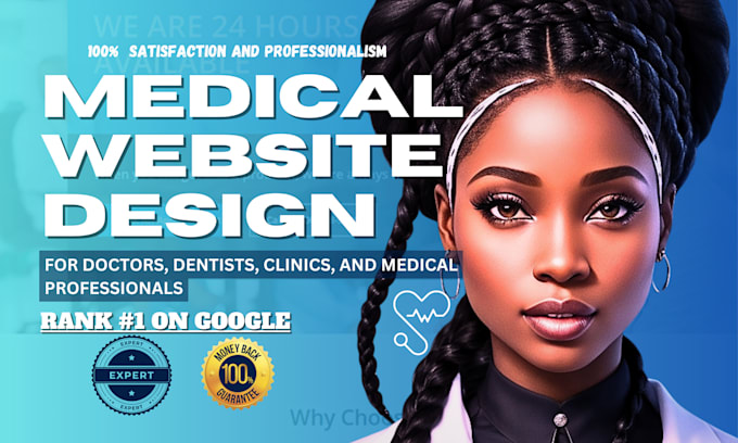 Design medical, healthcare, clinic, doctor, dental website on wix ...
