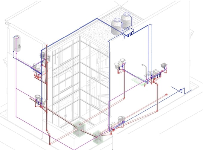 Get render, architectural plans, and bim modeling revit mep by Lilian ...