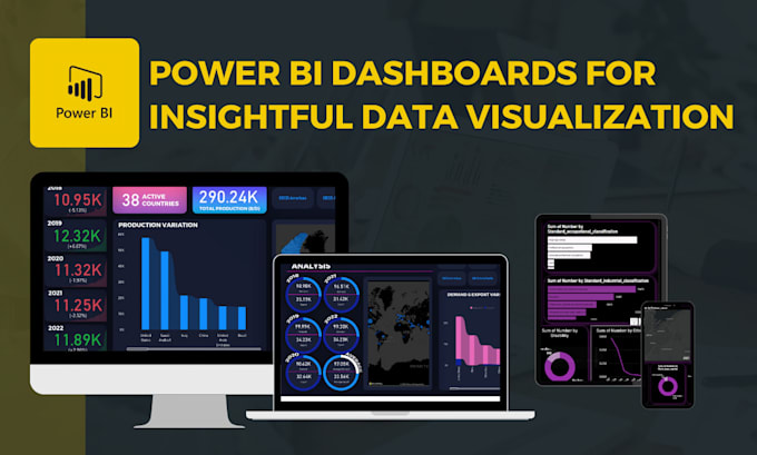 Create professional power bi dashboards by Sumalchayandul | Fiverr