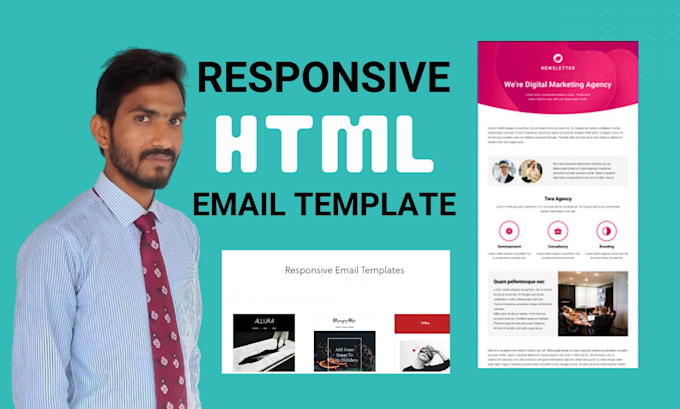 Design for you responsive html email template by Hasannet96 | Fiverr