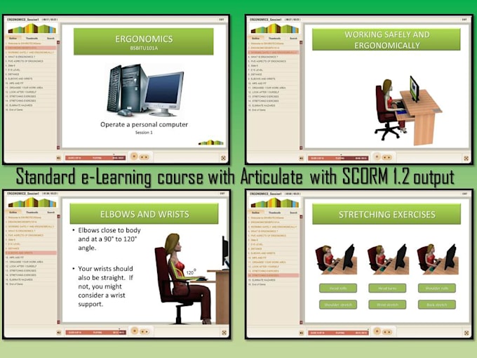 Custom elearning course development by Hameedasghar | Fiverr