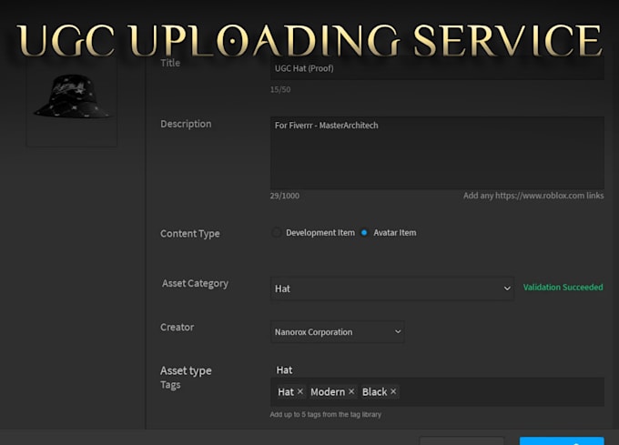 Ugc Application Roblox User Generated Content LootLocker, The Game