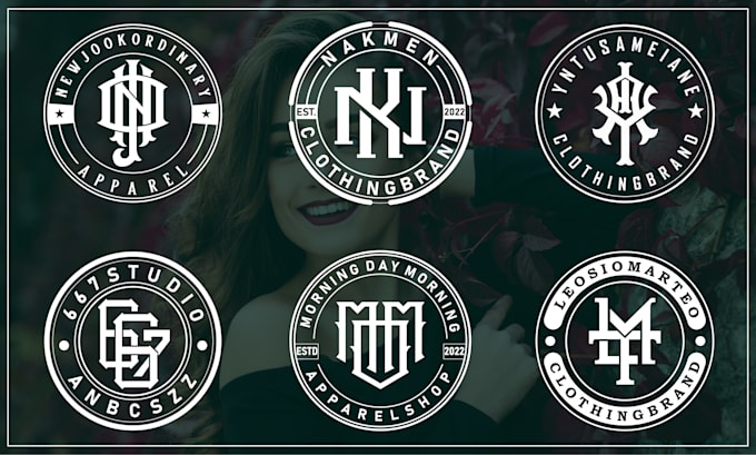 Hacer tatuajes de monogramas con letras iniciales y logotipos de marcas ...