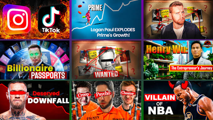 Make high quality documentary thumbnails by Siddharthk151 | Fiverr