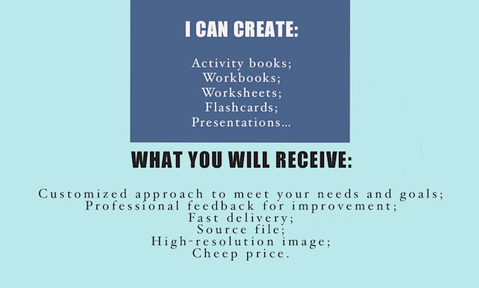 Create customized study materials, worksheets, and presentations for ...