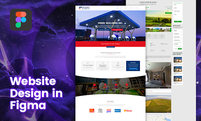 Design unique mockups for your website in figma by Marinagaudin | Fiverr