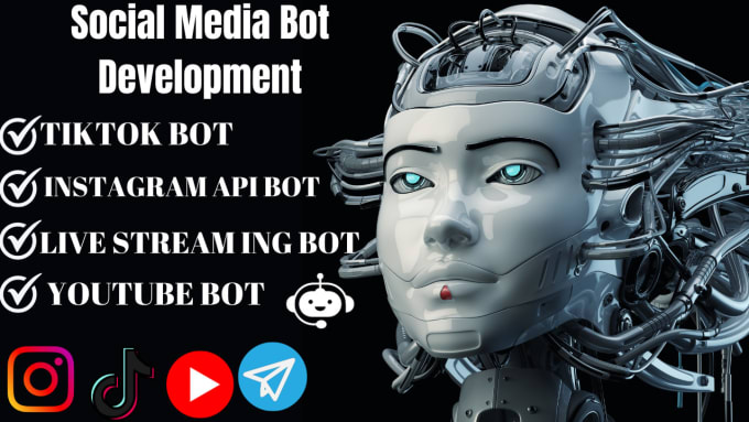 Create automated instagram api bot, tiktok bot, youtube bot, live ... Create automated instagram api bot, tiktok bot, youtube bot, live ...
