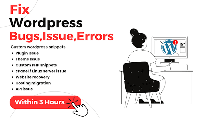 Fix wordpress errors, issues, bugs and custom code snippets by M_naflan ...