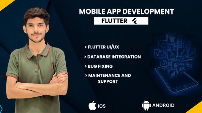 Do custom flutter mobile app development, building mobile app, flutter ... Do custom flutter mobile app development, building mobile app, flutter ...
