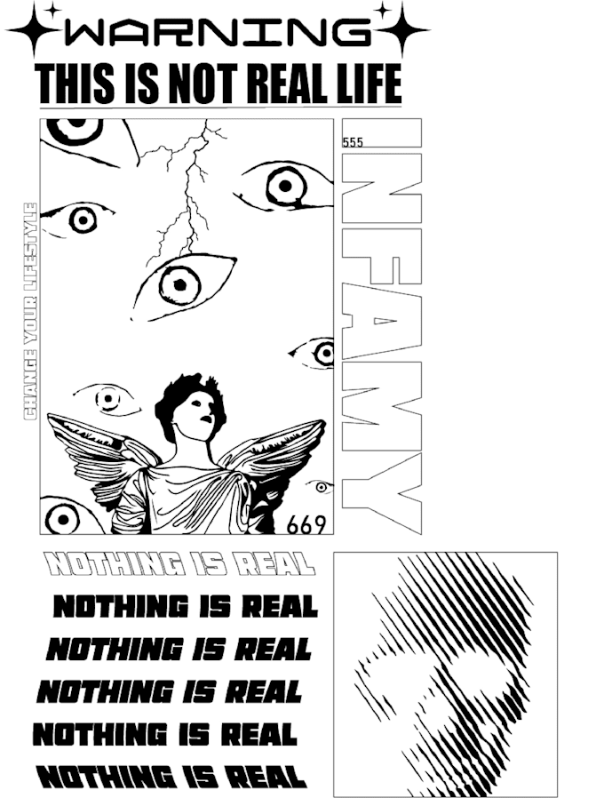 Y2k screen printing design by Juli1312 | Fiverr