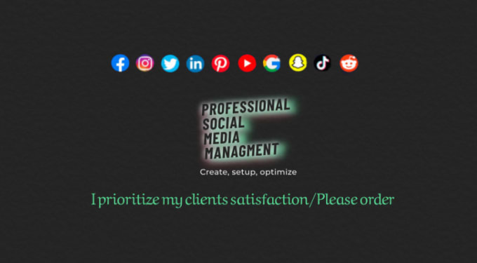 Perfectly Create And Setup All Social Media Accounts And Business Pages