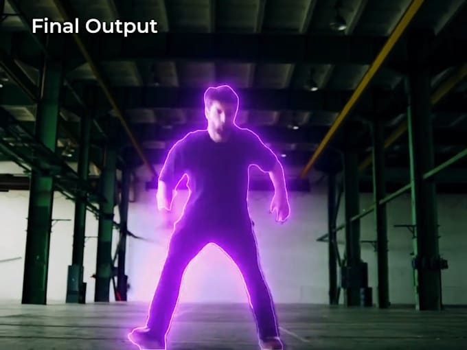 Neon effect and glow effect and dancing effect by Backgroundre652 | Fiverr