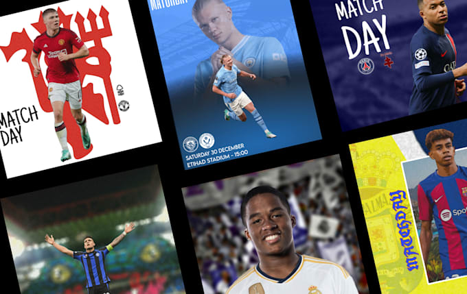 Design eye catching graphics for football by Stauroskarkelas | Fiverr