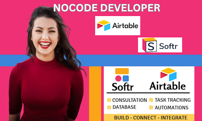 Setup airtable database, softr webapp, smartsuite, client portal by Bolu_adex | Fiverr