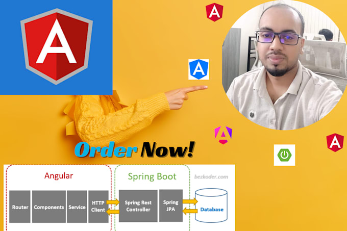 Be your frontend angular developer by Nadimmuhammad53 | Fiverr