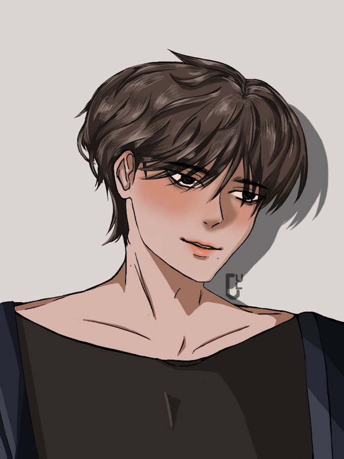 Draw Your Ocs In Anime Or Manhwa Art Style By Enpulinta Fiverr