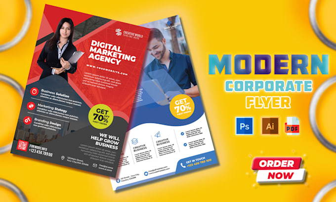 Design attractive eye catchy flyers that drive your sales by Al_arefin ...