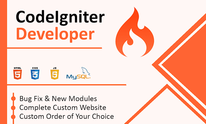 Develop, modify and fix your codeigniter web application by ... Develop, modify and fix your codeigniter web application by ...
