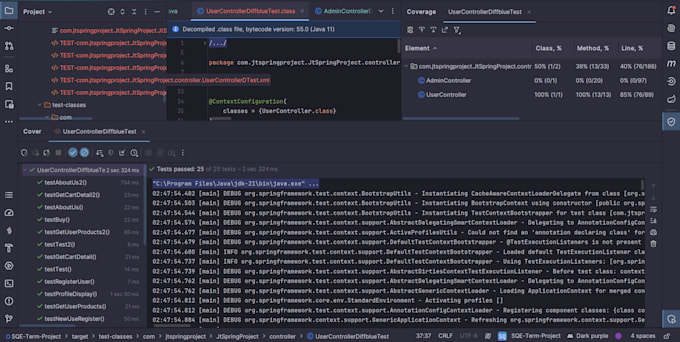 Do junit testing for projects by Mahad_sohail | Fiverr