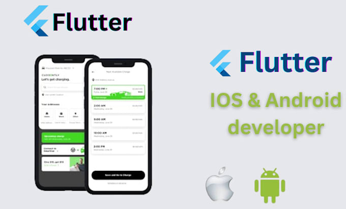 Develop Ios And Android Flutter Mobile App Flutterflow With Api And