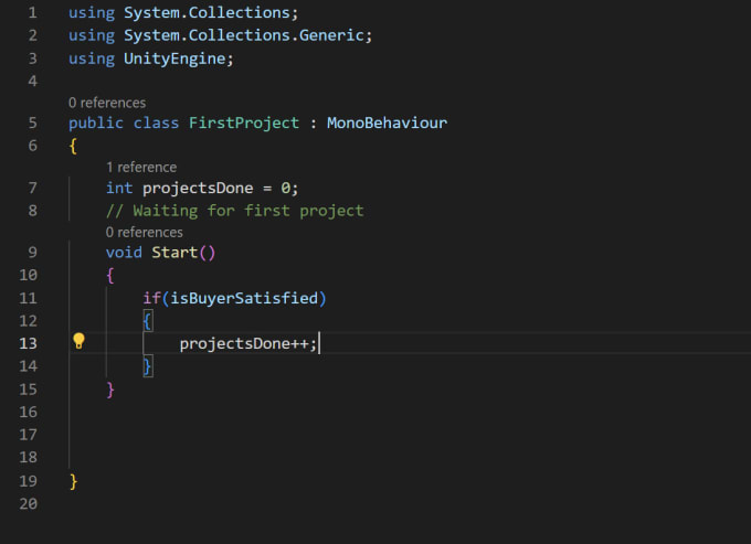 Write Cs Script For Your Unity Game By Ashwathxunity Fiverr