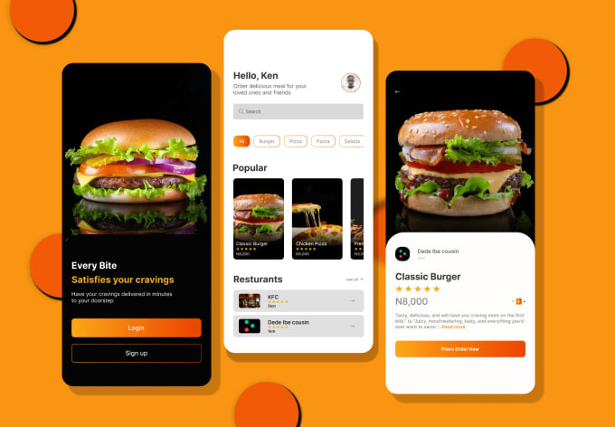 Design responsive mobile app ui by Deven_design | Fiverr Design responsive mobile app ui by Deven_design | Fiverr