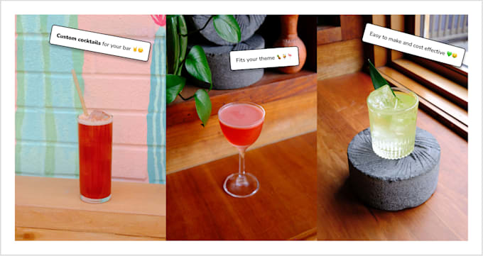 Create custom cocktails for your bar or restaurant by Marct_design | Fiverr