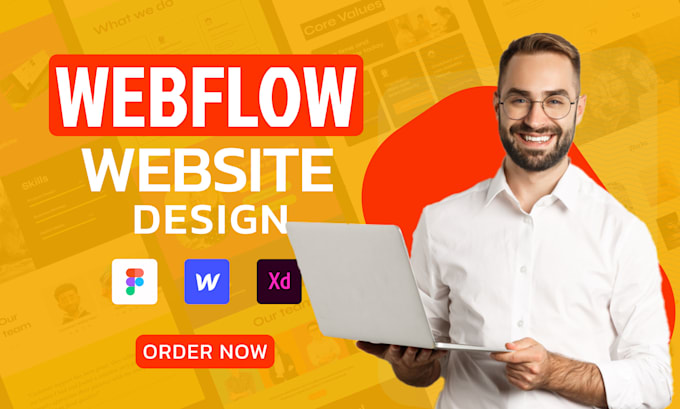 Design, redesign, update or fix webflow website, convert your figma to ...