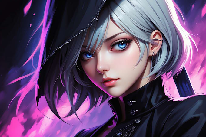 Generate art illustration semi realistic, anime using ai by Saadhachimi ...