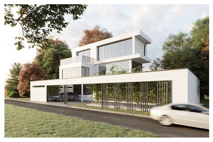 Create architectural 3d models and render by Huypham_2k | Fiverr